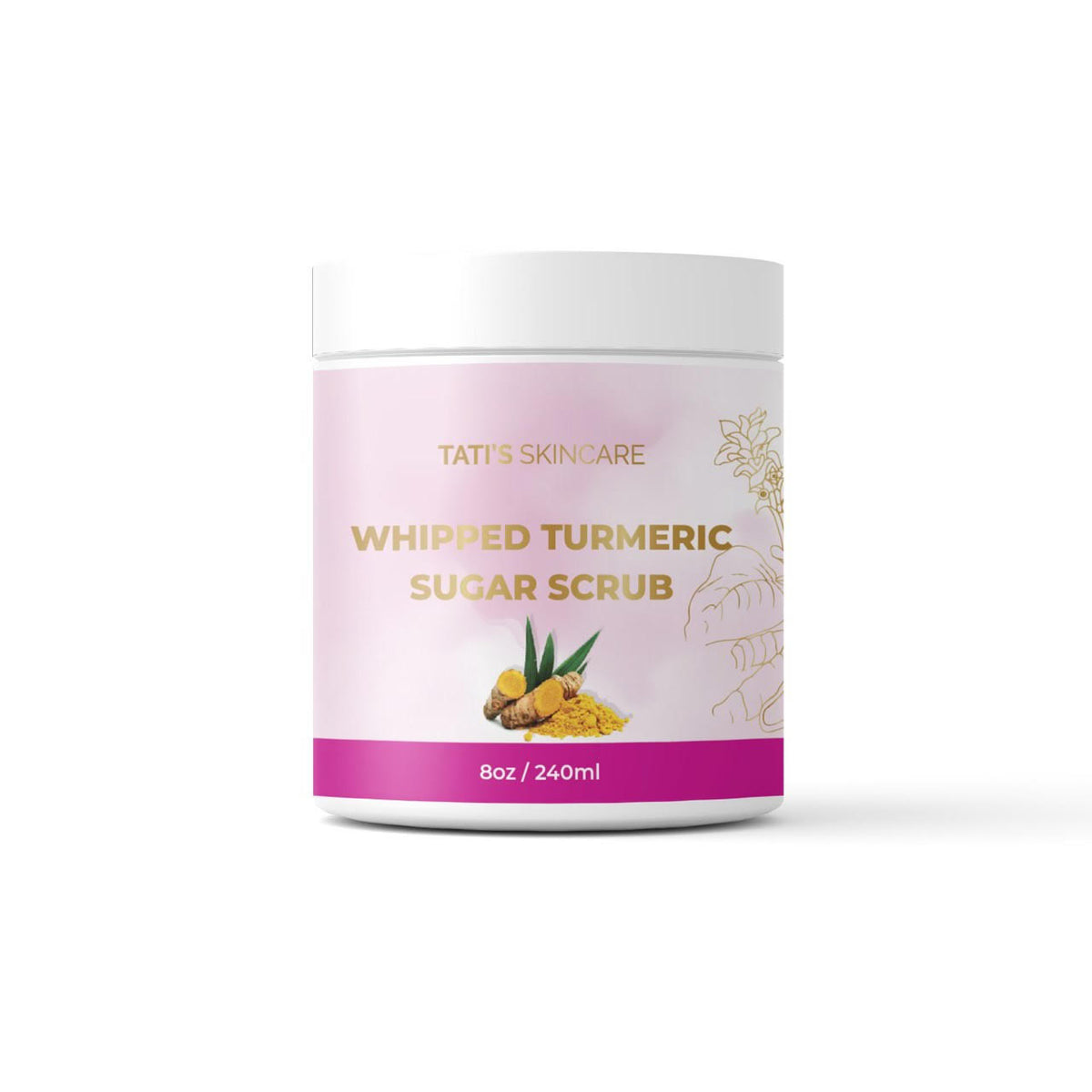 Whipped Turmeric Sugar Scrub | Tati's Skincare